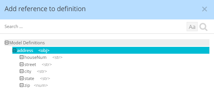 Add reusable definitions